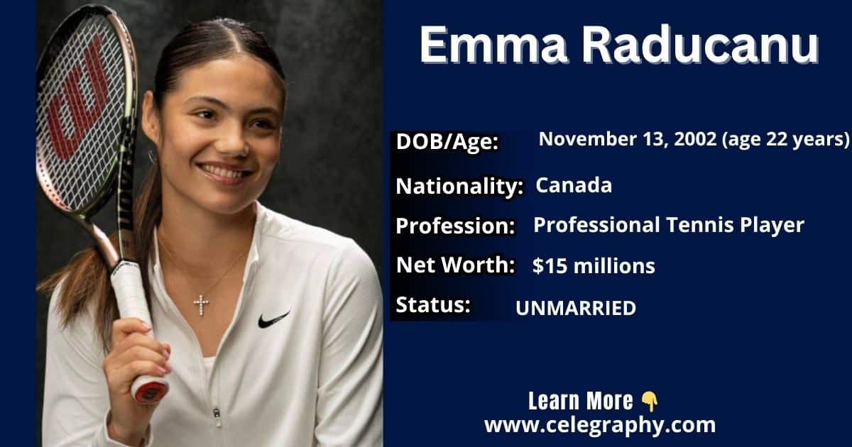 Emma Raducanu - Bio: Age, Height, Net Worth, Life Story