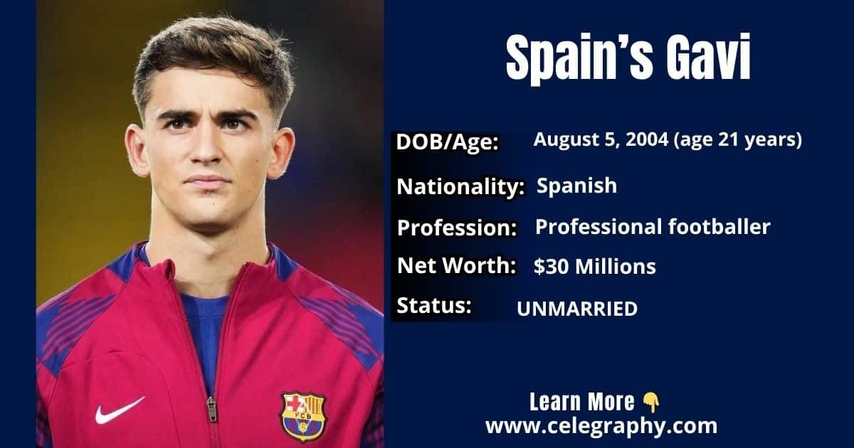 Spain’s Gavi - Bio: Age, Height, Net Worth, Family, Life Story