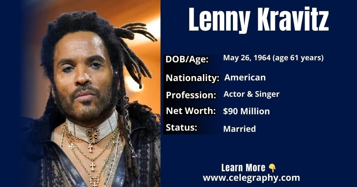 Lenny Kravitz - Bio: Age, Height, Net Worth, Family, Life Story